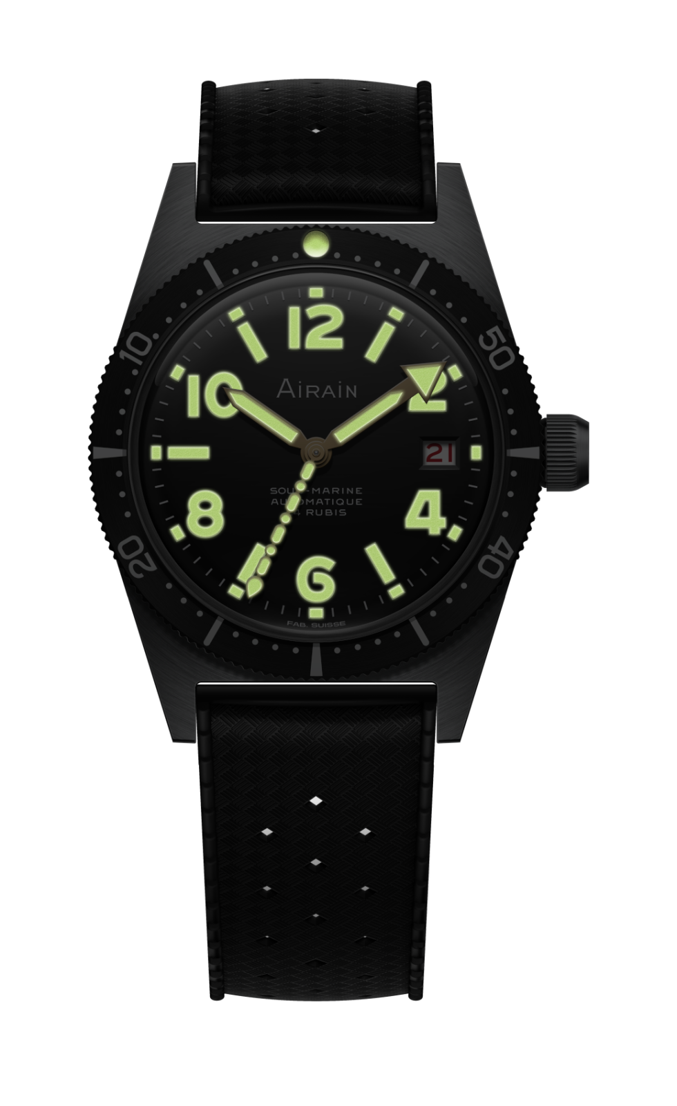 Airain Sous-Marine Re-Edition DNA strand – Airain® Watches
